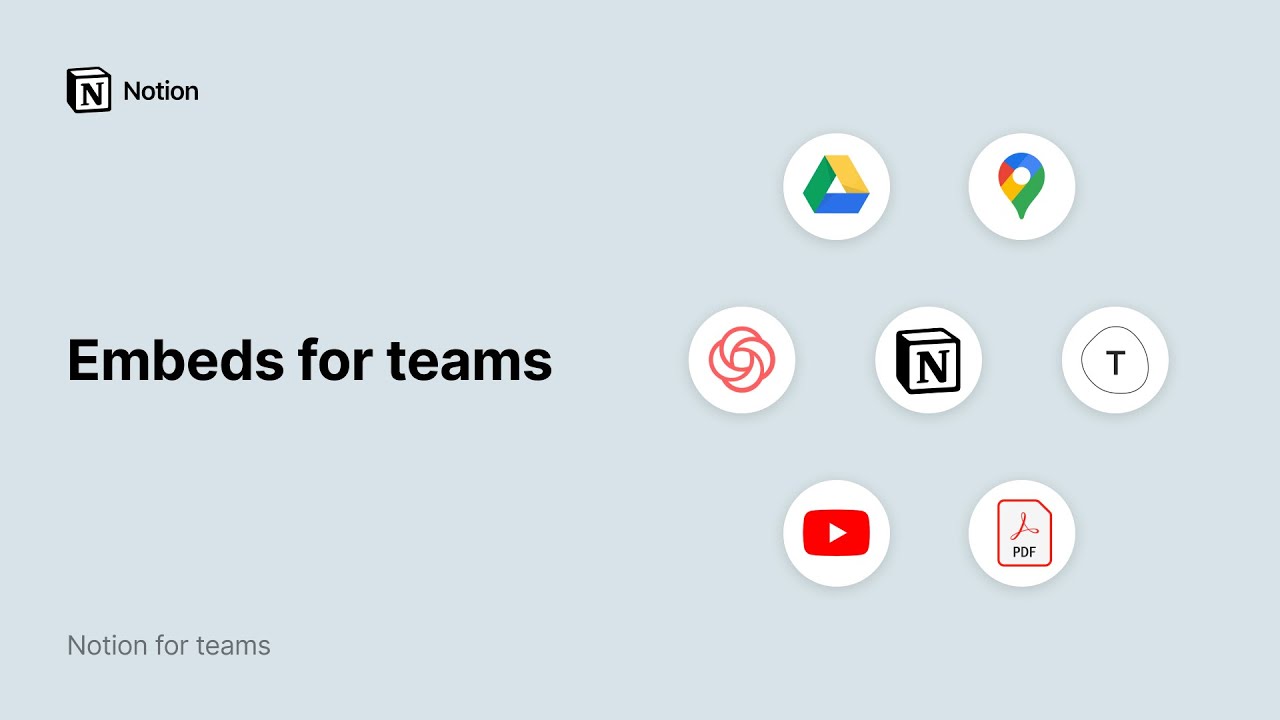 Embeds in Notion: A comprehensive guide for teams