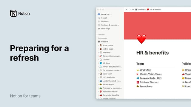 帮助、支持和文档为Notion。