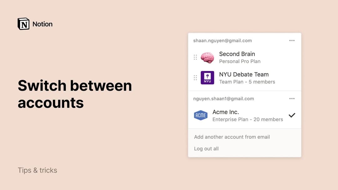 使用侧边栏导航 – Notion帮助中心