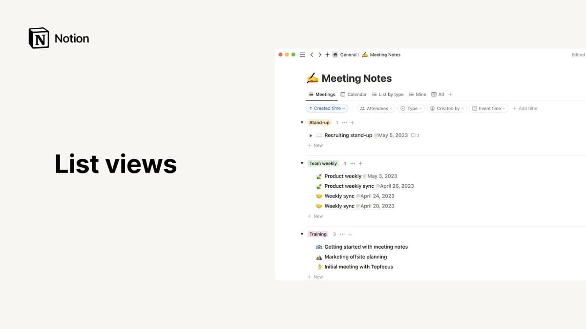 数据库 – Notion帮助中心