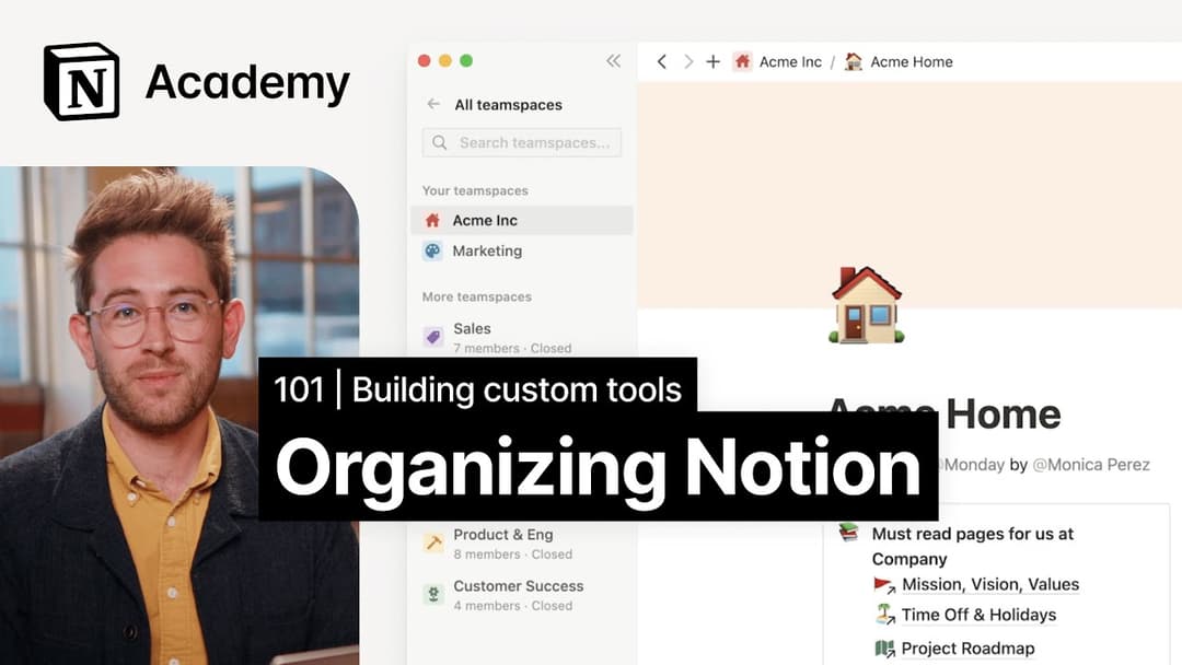 Notion Academy — 101: Introduction