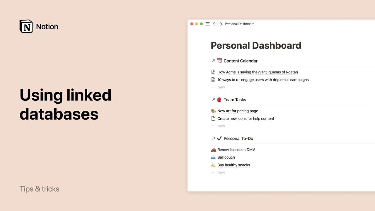 数据库 – Notion帮助中心