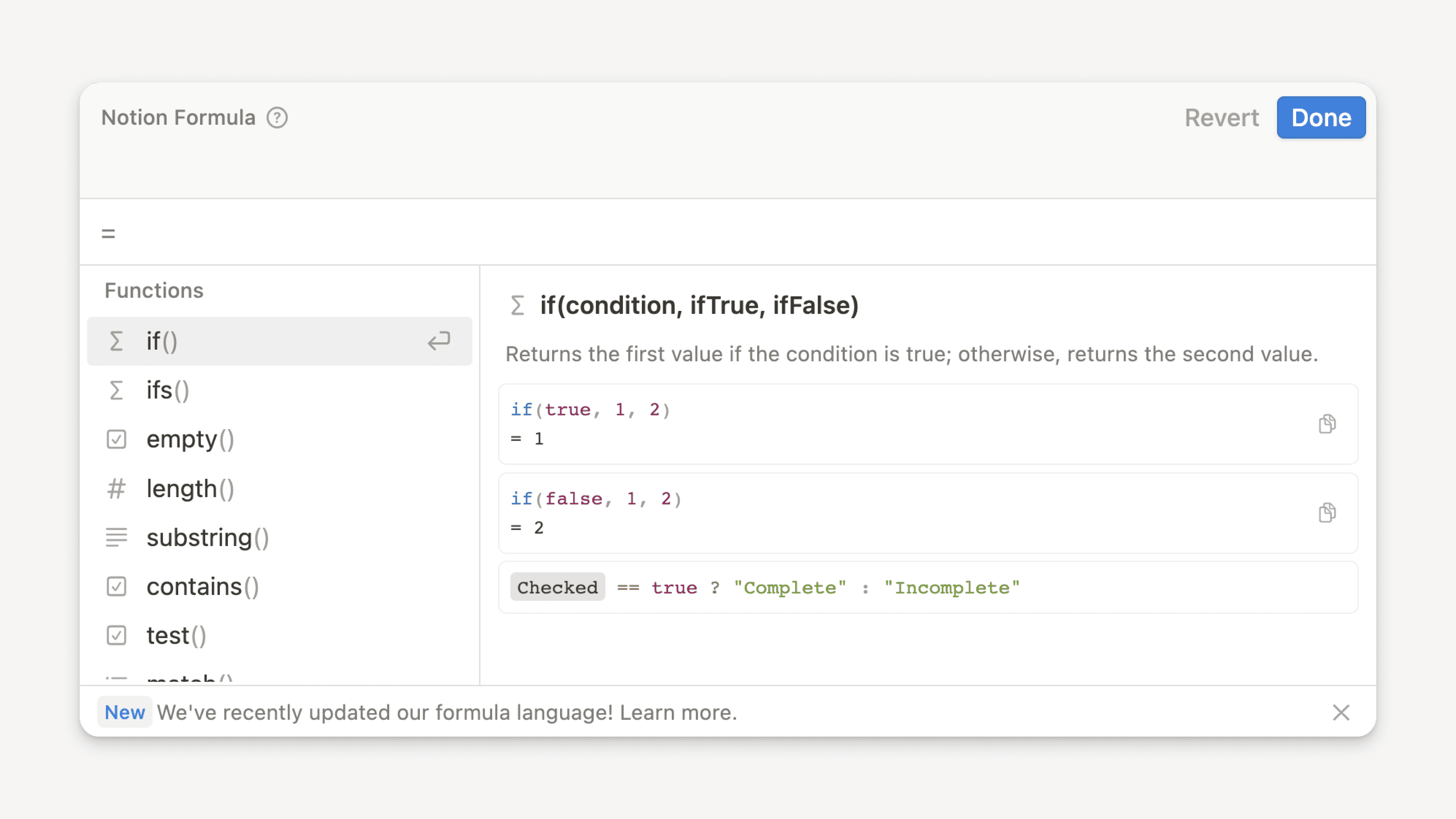 Formula Syntax And Functions Notion Help Center