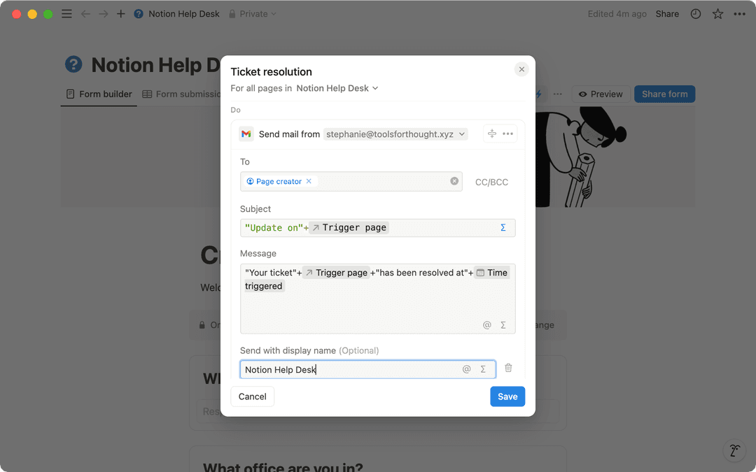 Create Streamlined Project Management Workflows Using Database Automations