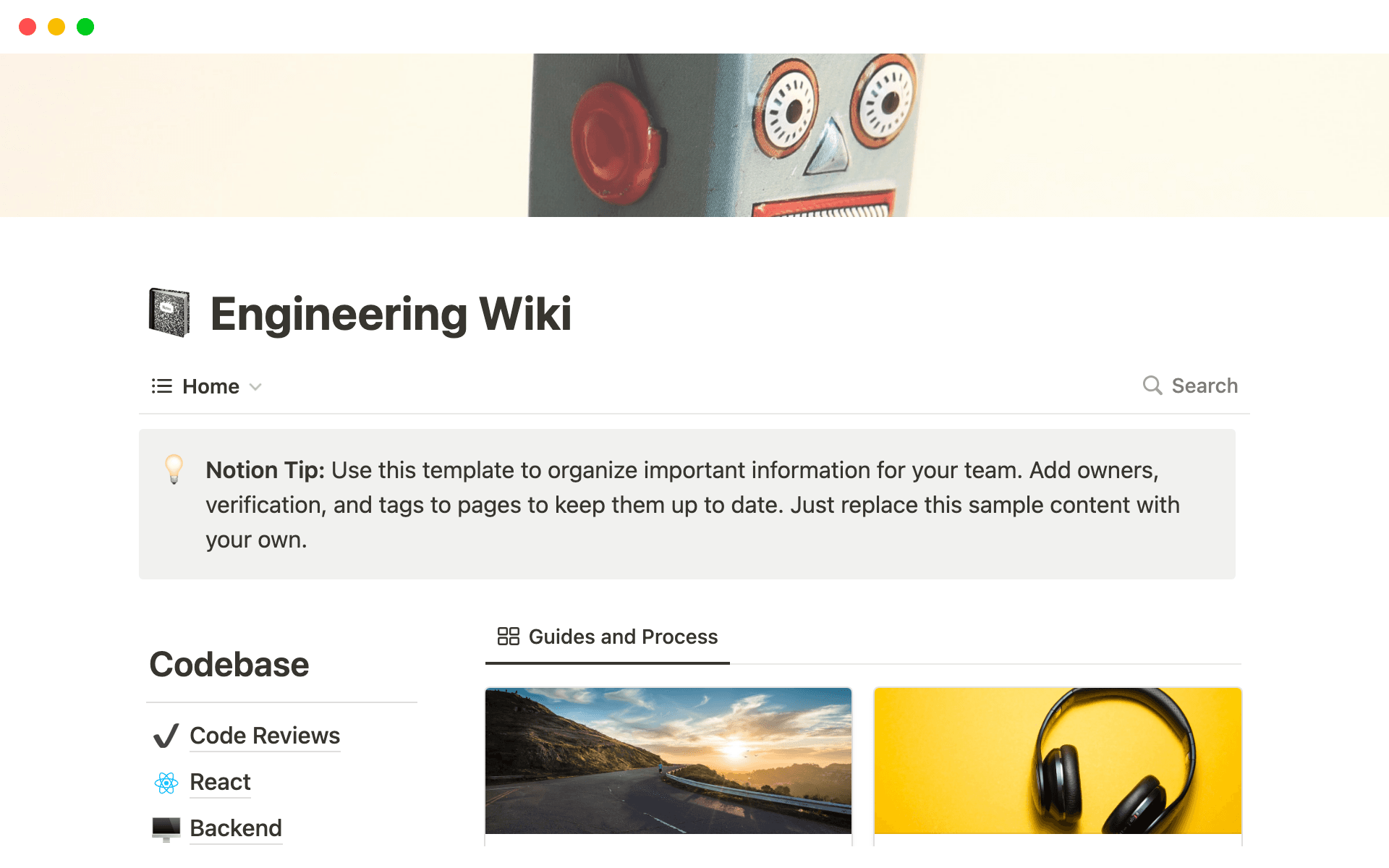 Coding Programming Guidelines Template Notion Marketplace