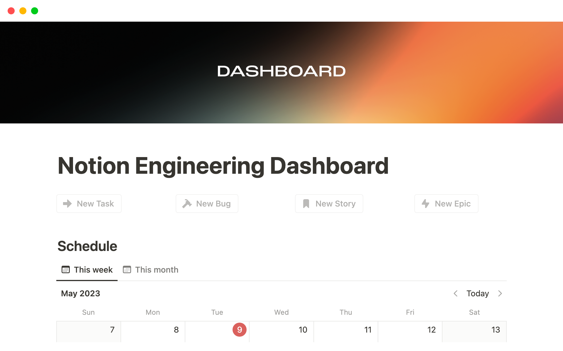 Weekly Sprints Template by Pal Buddy | Notion Marketplace Weekly Sprints Template by Pal Buddy | Notion Marketplace