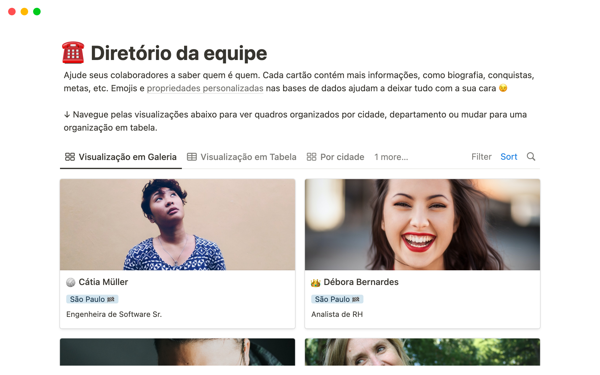 Modelos grátis para Organograma do Notion | Marketplace do Notion