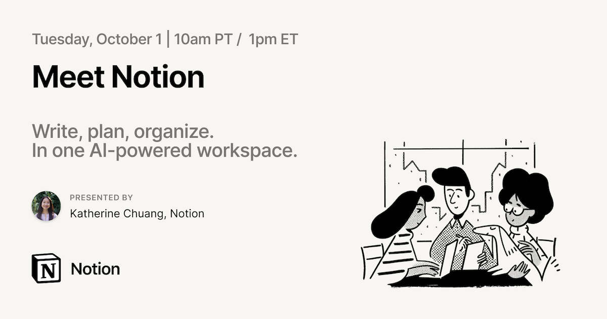 Meet Notion – Notion Webinars