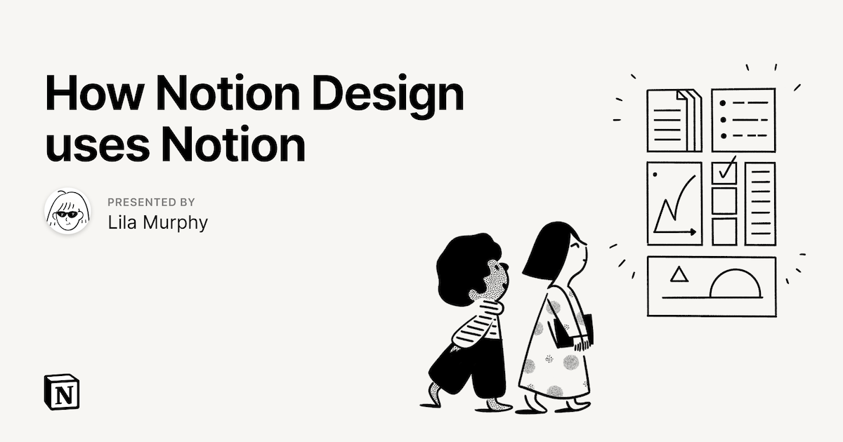 How Notion Design uses Notion – Notion Webinars
