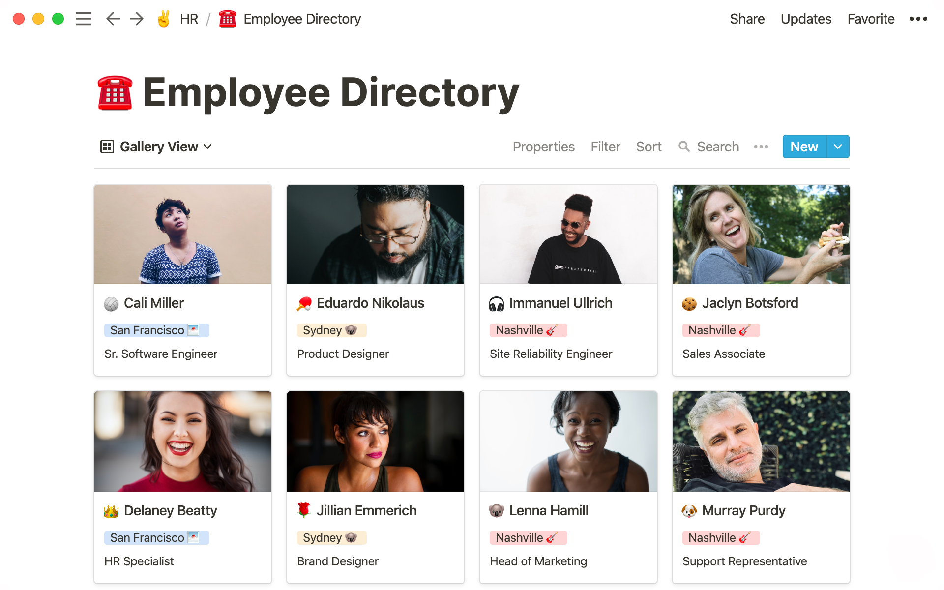 Notion's Employee Directory: Your Tool For Effective Staff Management