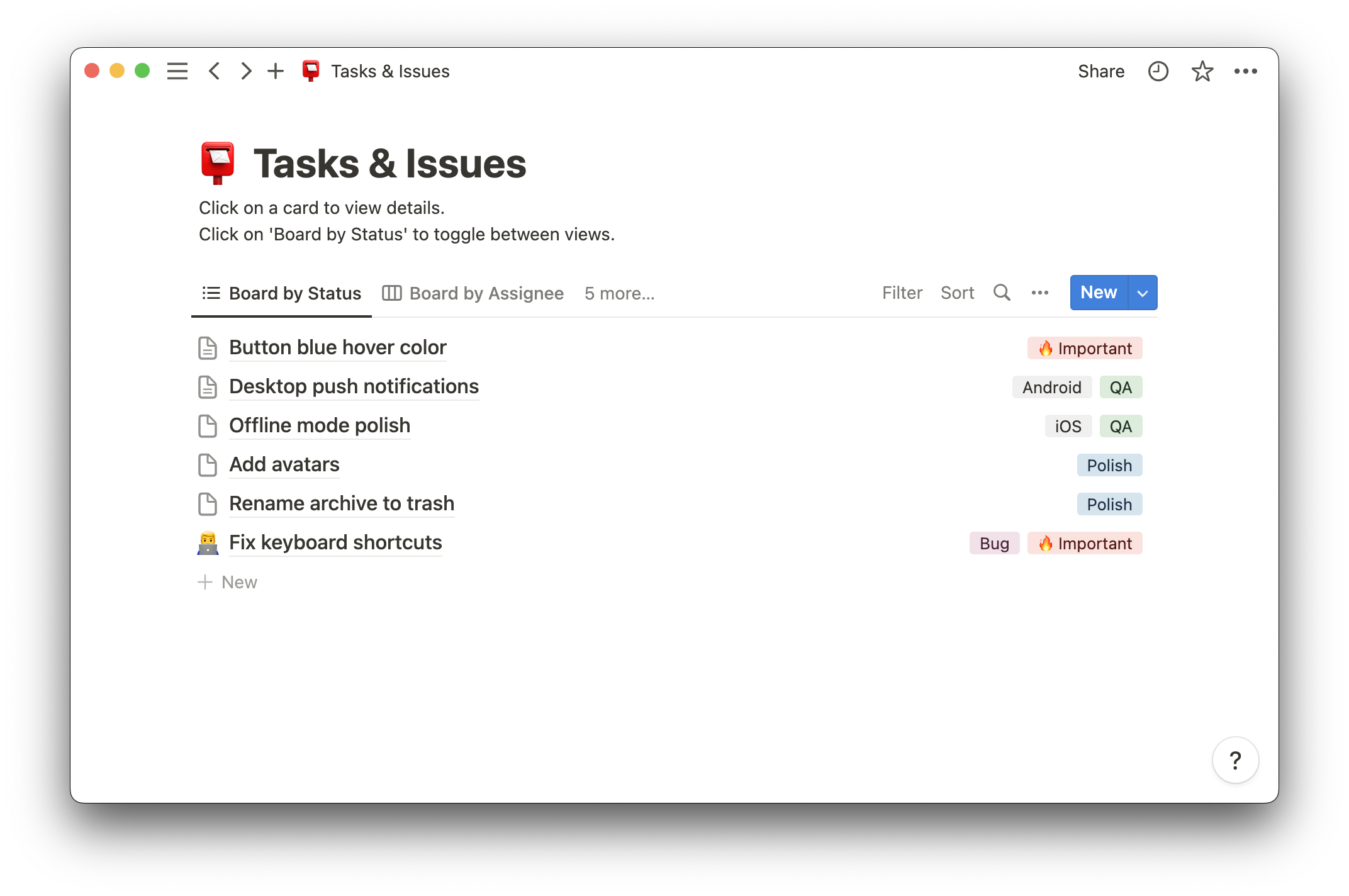 Run smoother projects with an issue tracker template