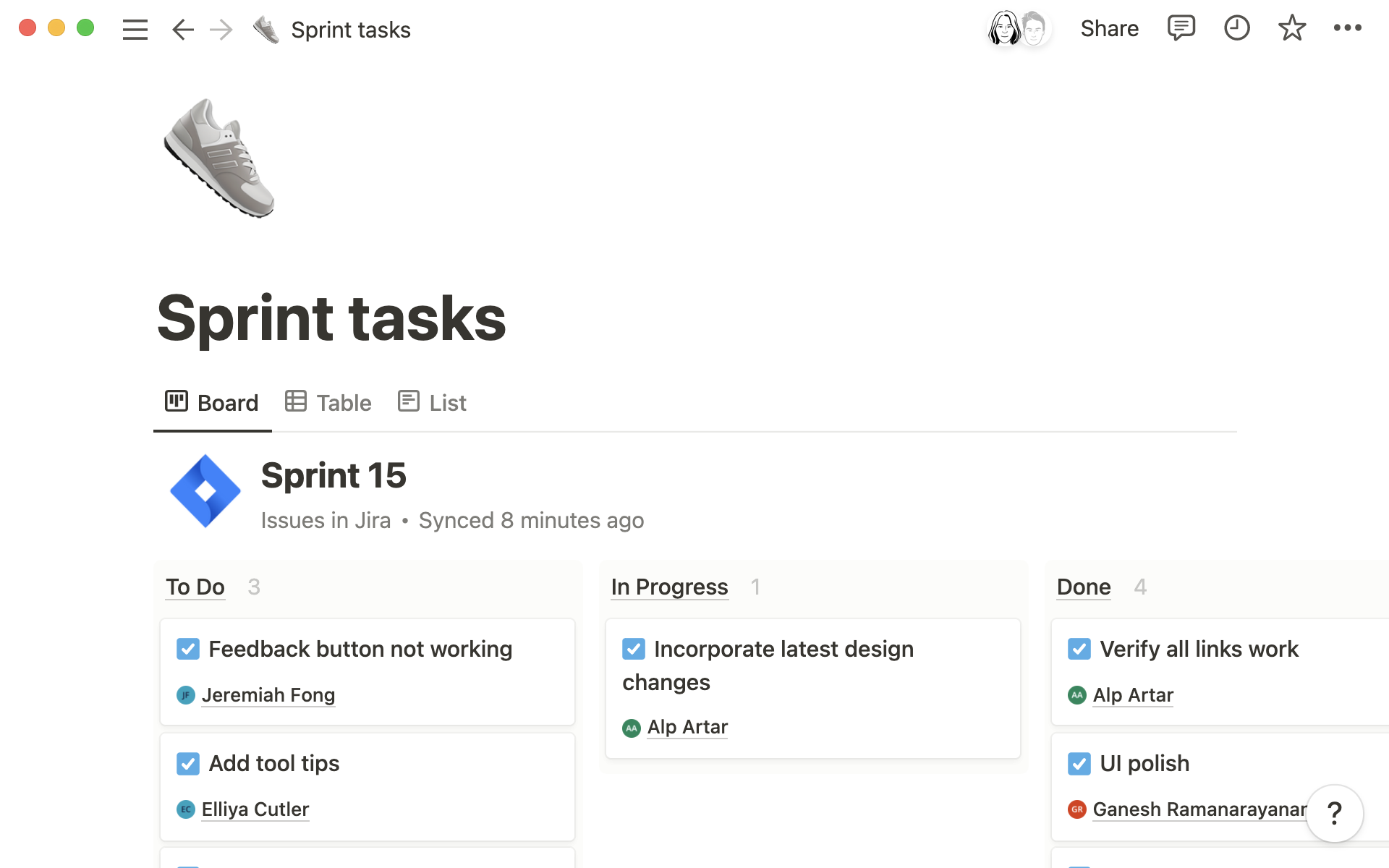 Synced Databases bridge the gap between different tools