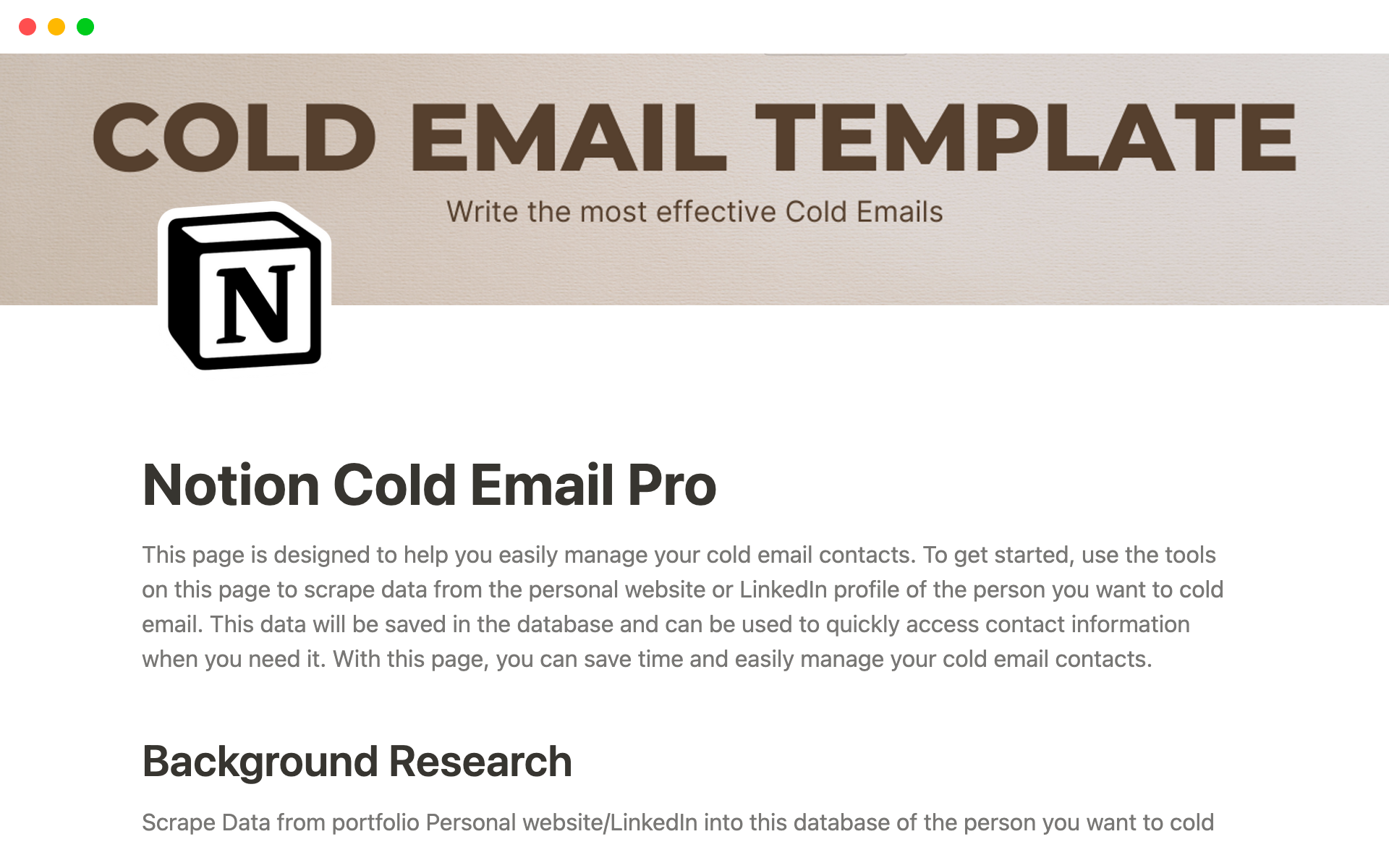 Optimize Your Workflow with AI Email Copy Generator | Notion