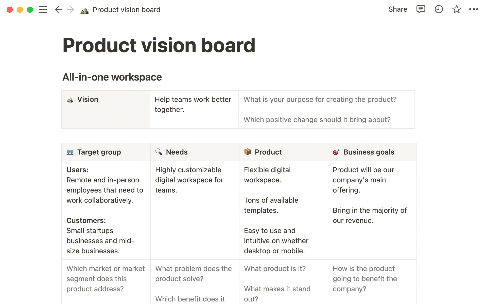 Streamline Your Product Development with a Notion Plan