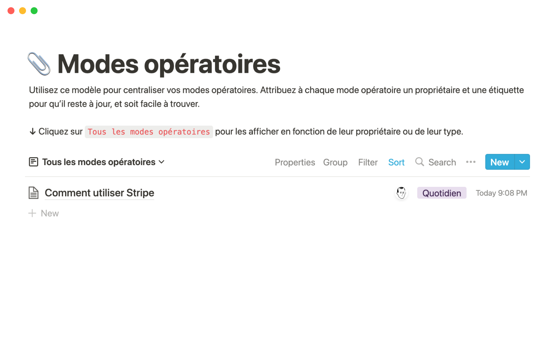Maximize Efficiency with Comprehensive Process Documentation | Notion
