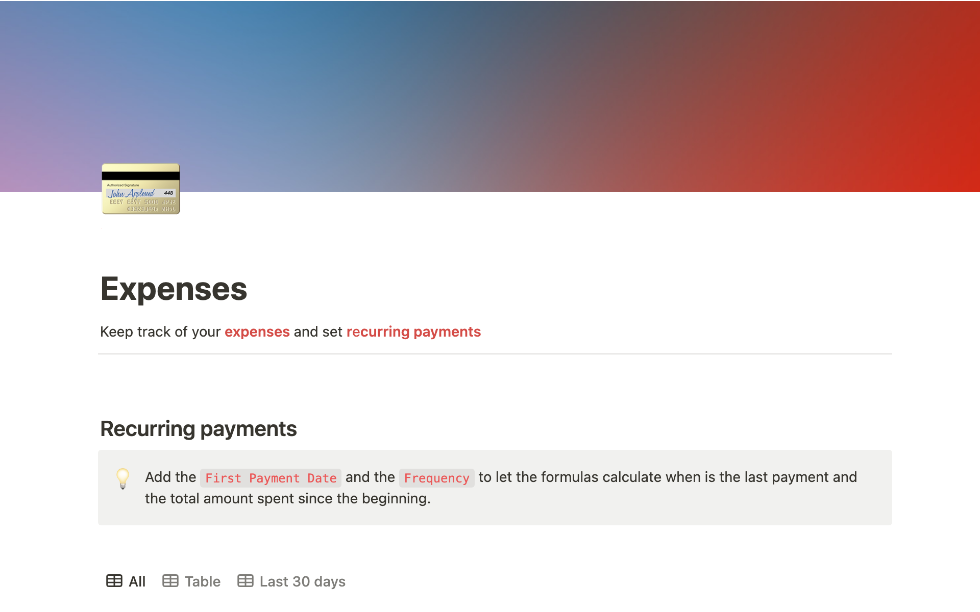 Optimize Your Personal Finances for Big Purchases | Notion
