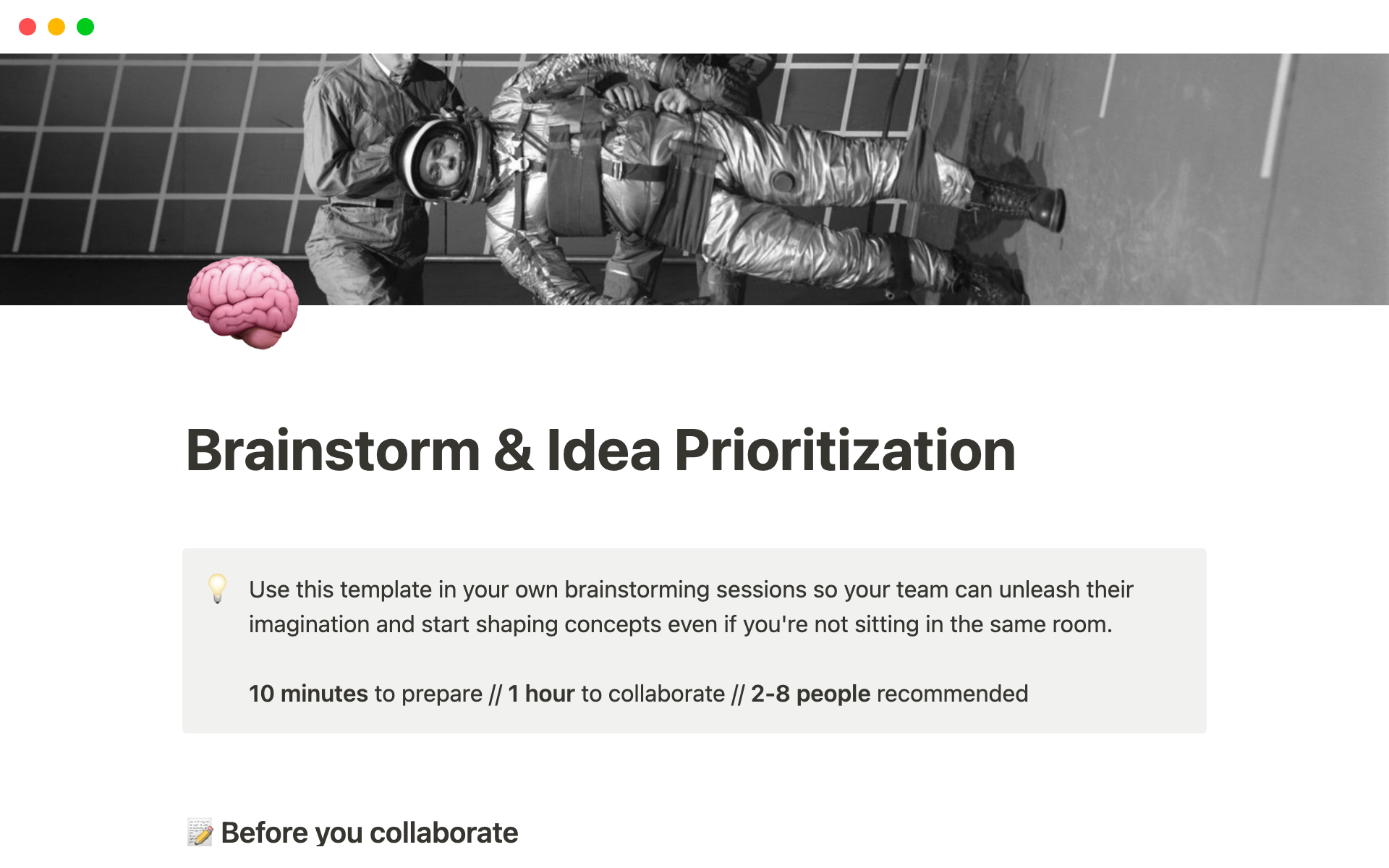 Drive Innovation through Effective Brainstorming | Notion
