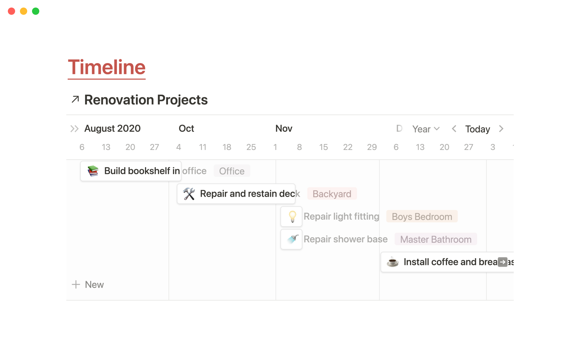Turn Vision into Reality with Notion's Project Timeline Feature | Notion