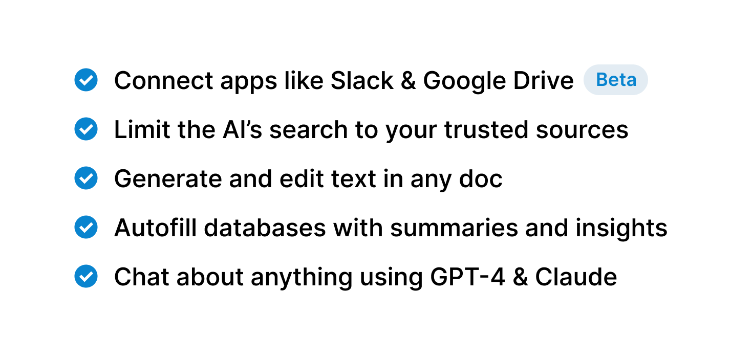 Meet the new Notion AI