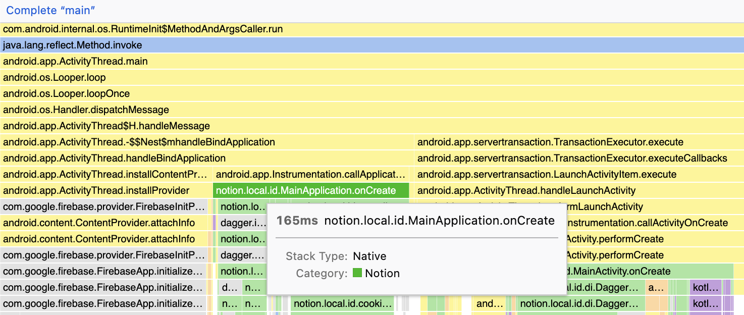 Notion on Android is now more than twice as fast to launch