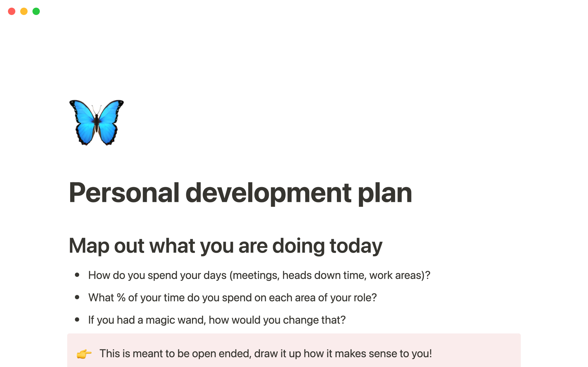 6 excellent development plan templates for professionals