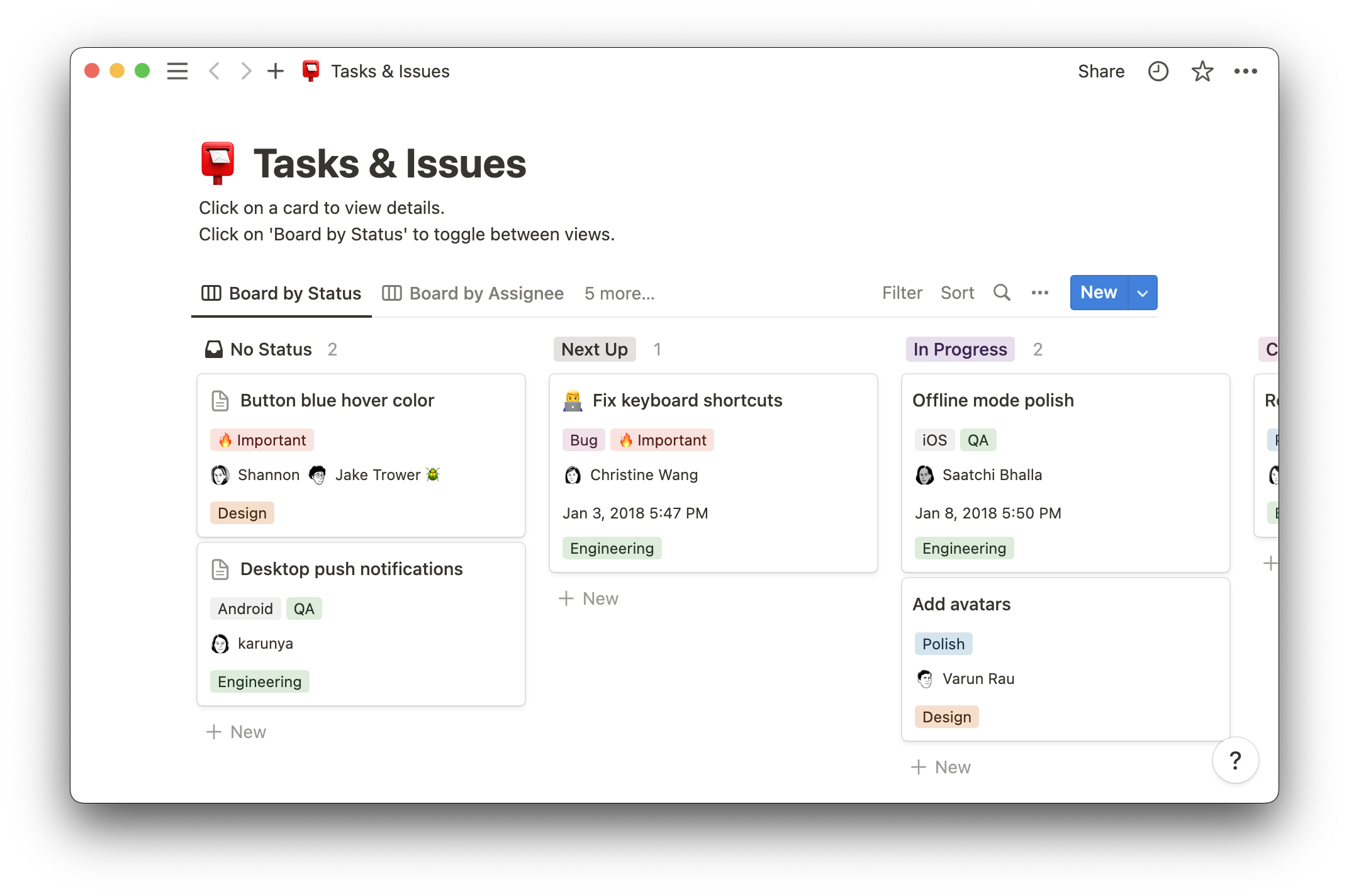 Run smoother projects with an issue tracker template