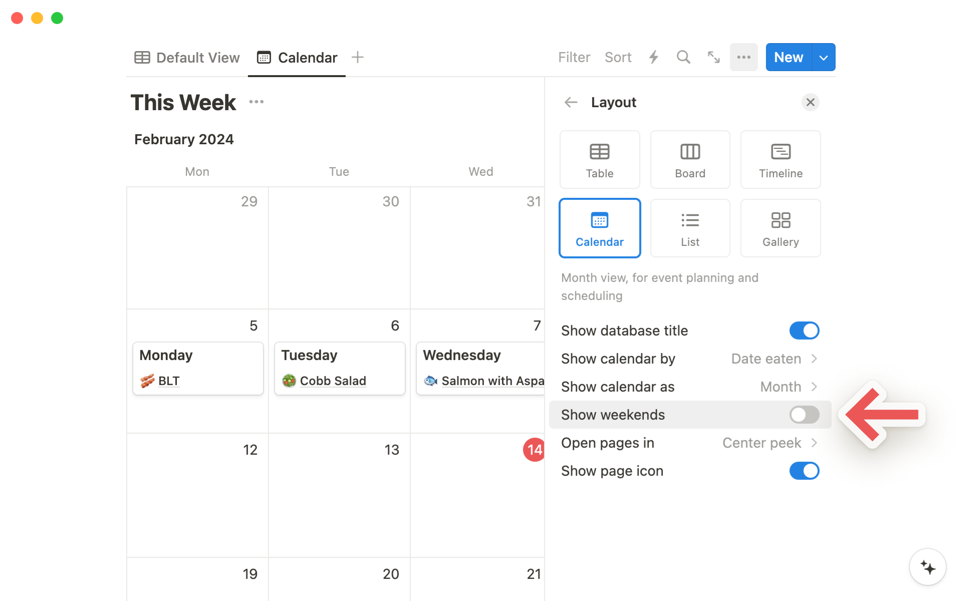 26 de fevereiro de 2024 – Notion 2.38: Página inicial