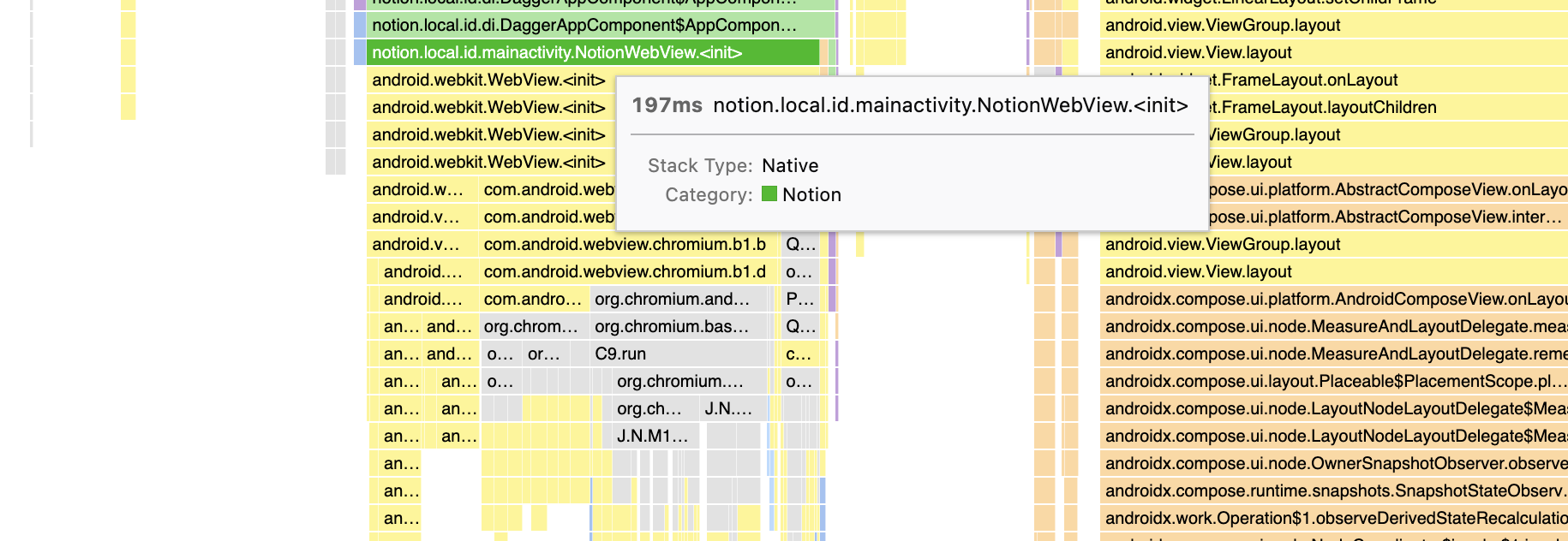 Notion on Android is now more than twice as fast to launch