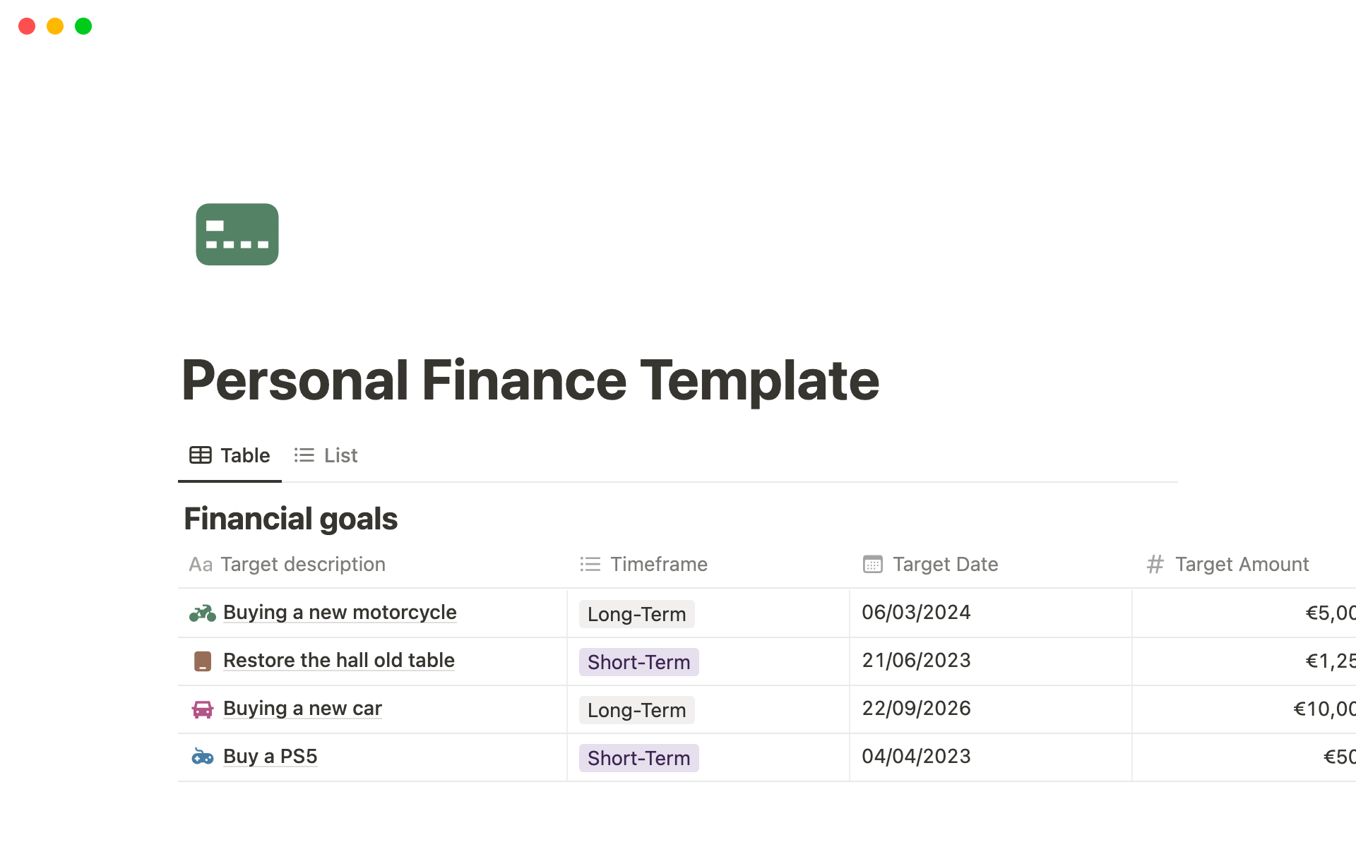 Optimize Your Personal Finances for Big Purchases | Notion