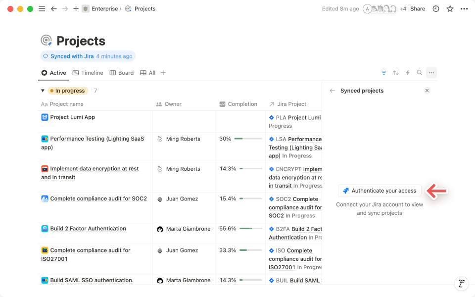 Entfessle die Zusammenarbeit mit der Jira-Einbindung von Notion