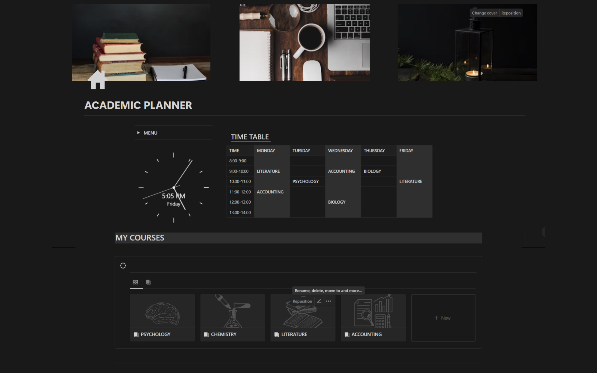 The Ultimate Student Planner Template | Notion Marketplace