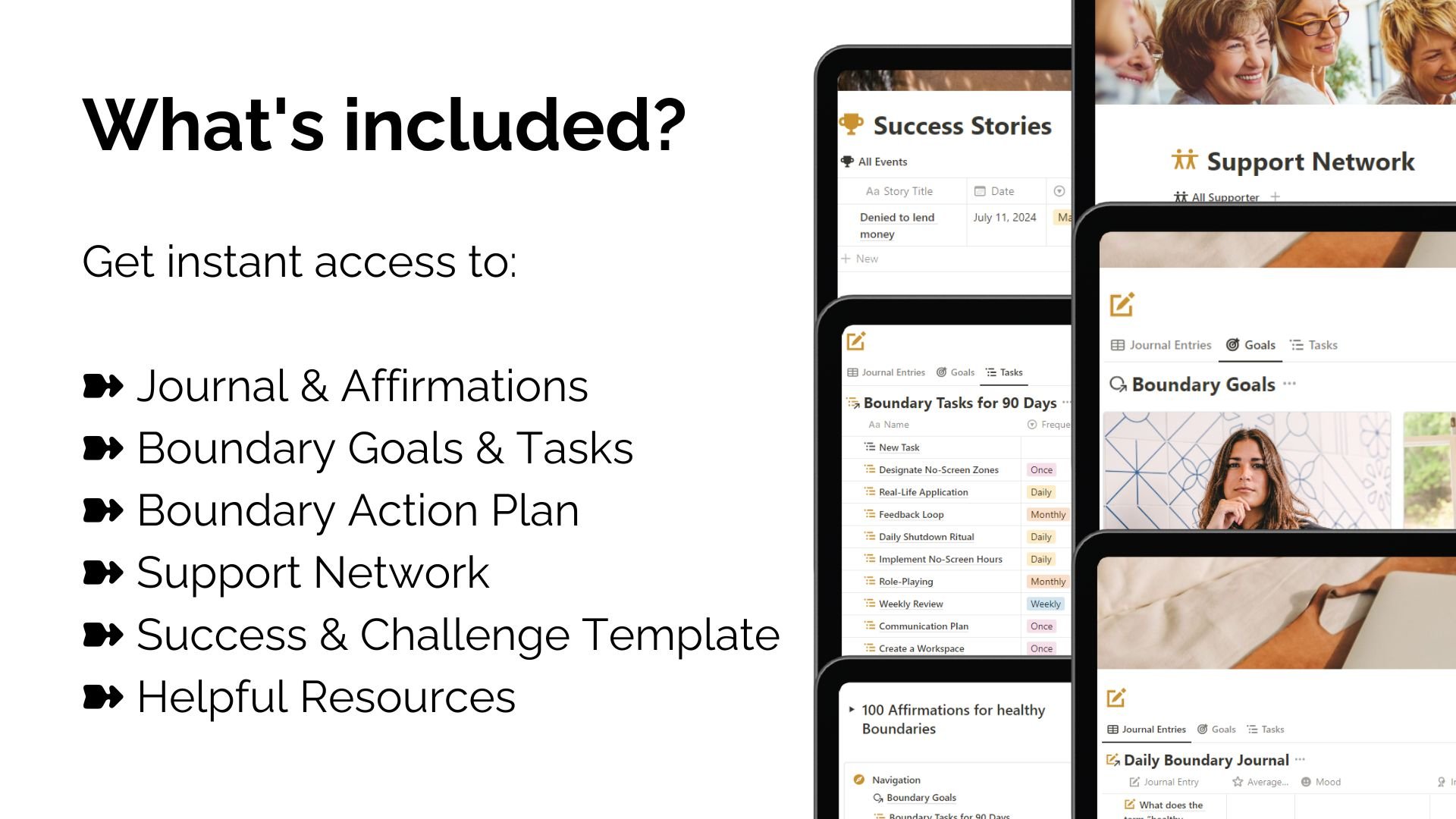 Setting Boundaries OS Template | Notion Marketplace