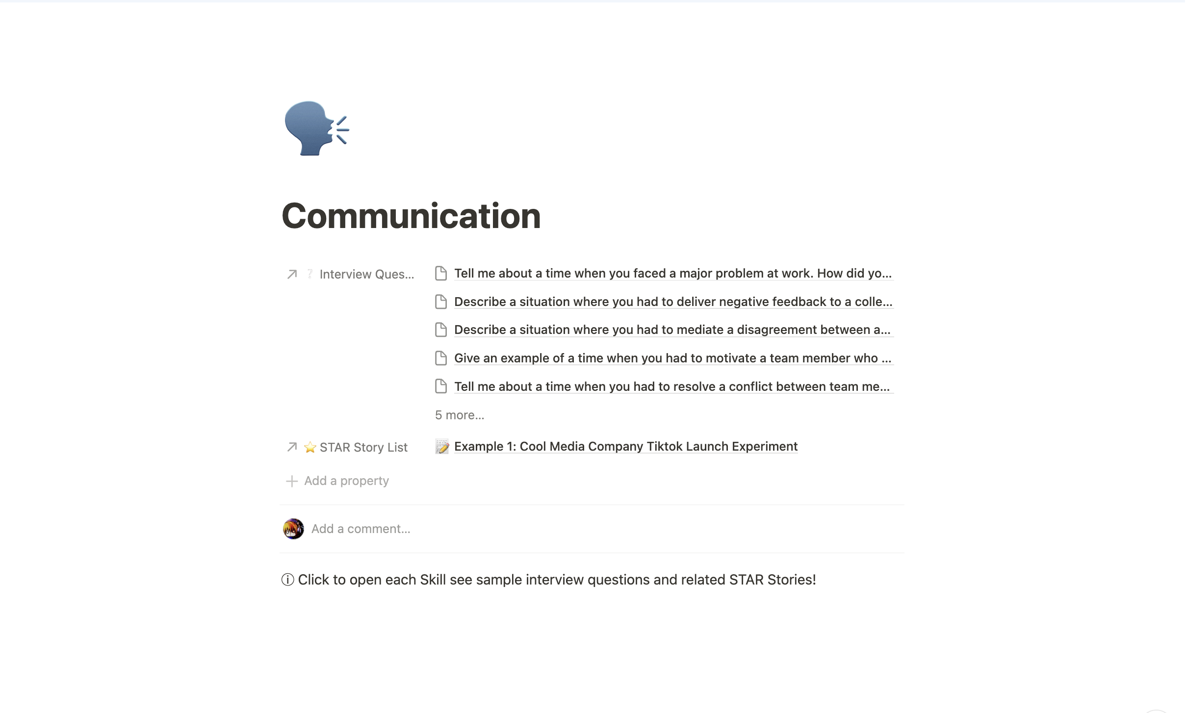Behavioral Interview Preparation Template by Paper Crane Advisors ...