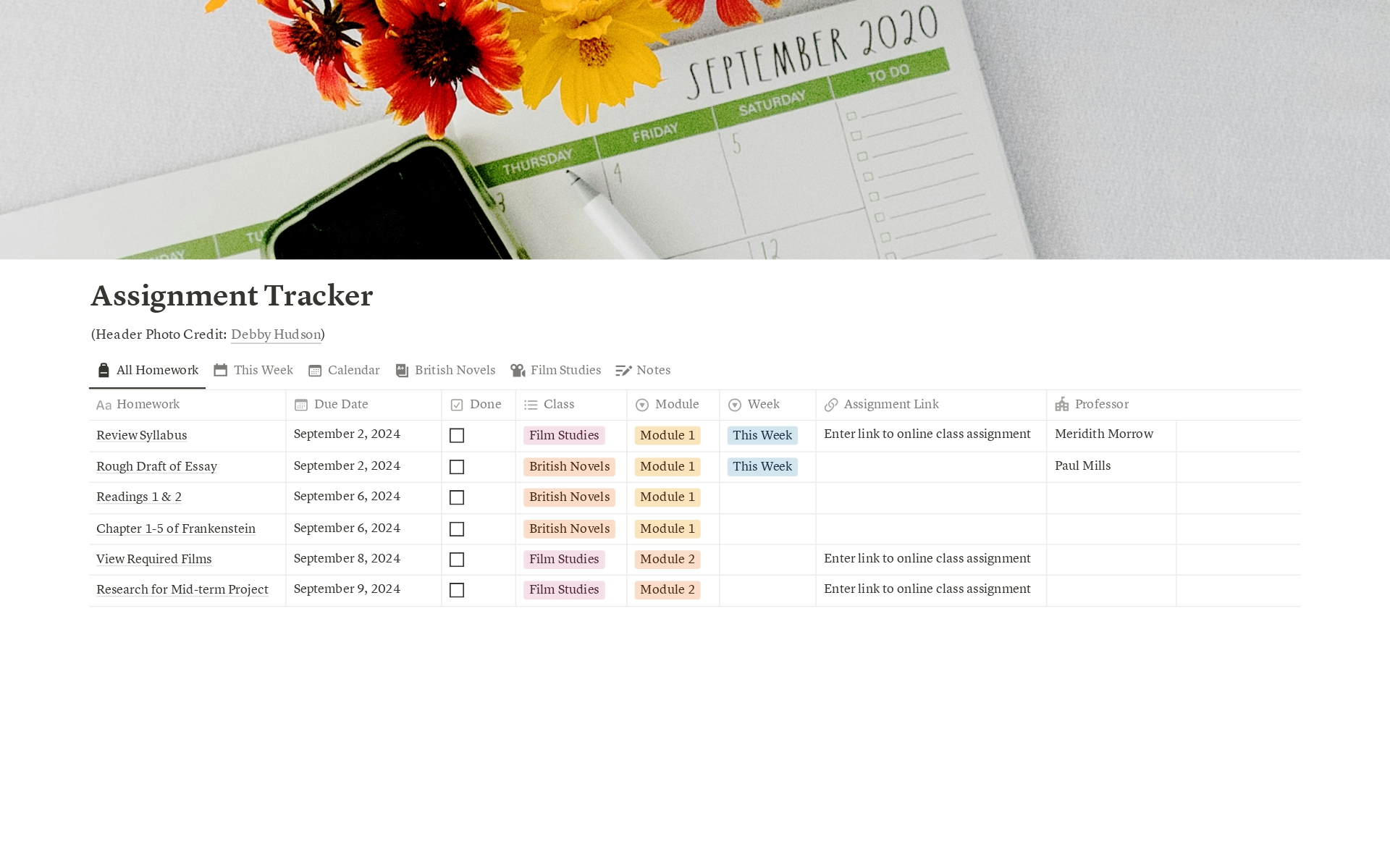 School Dashboard Template by Roba Faisal | Notion Marketplace