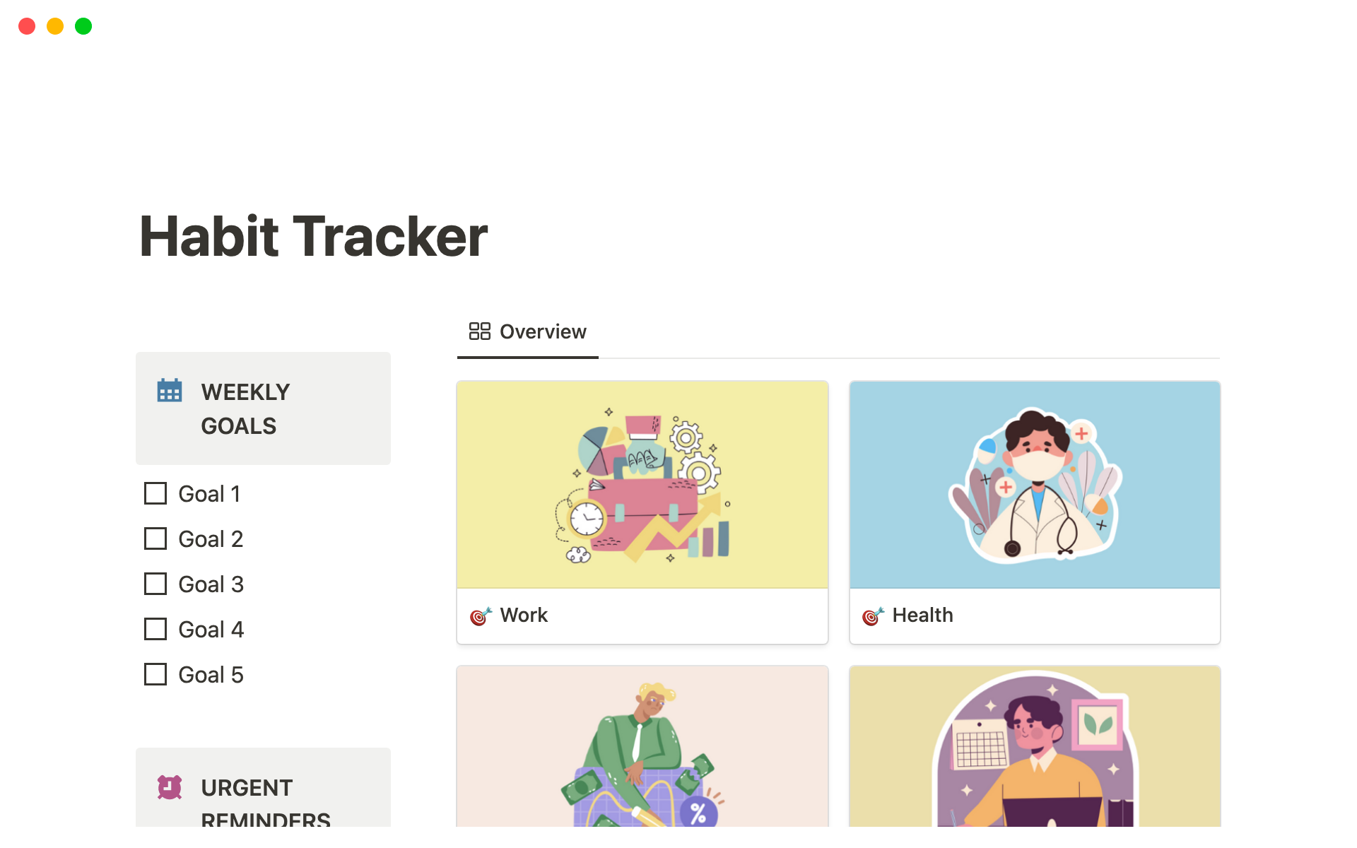 Notion Habit Tracker Template | Notion Marketplace