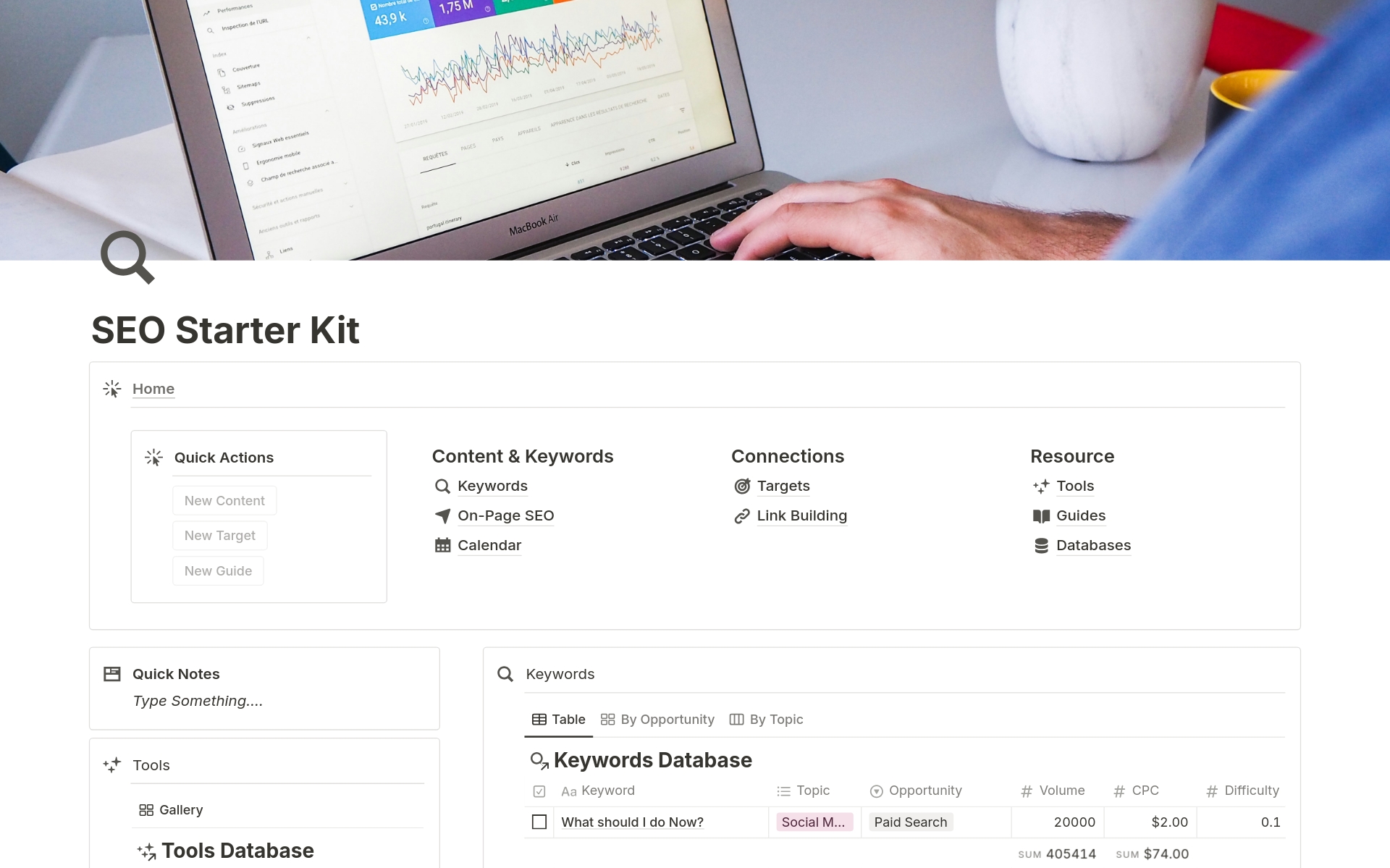 Mejores plantillas de Kits de medios de Notion | Notion Marketplace