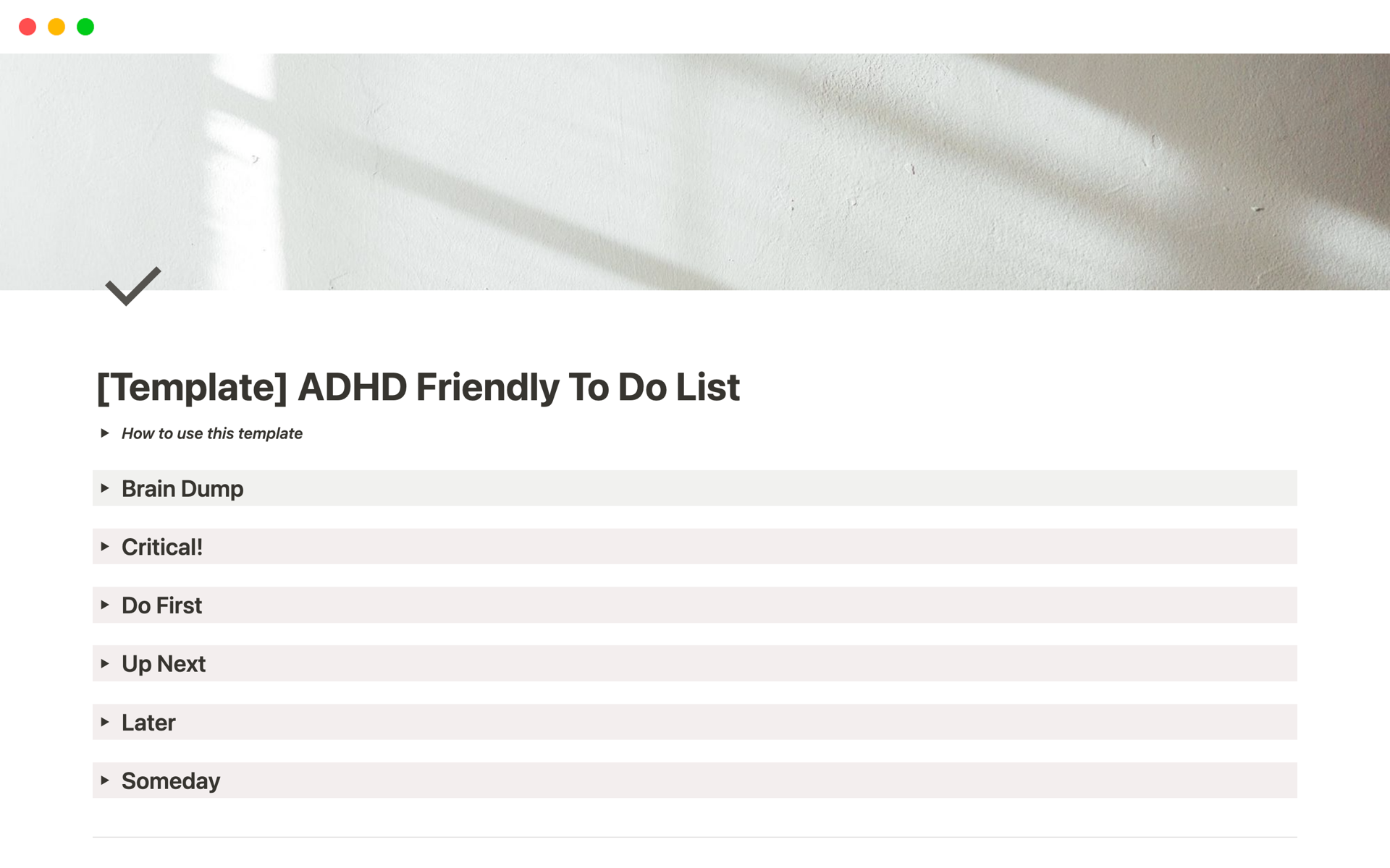 Inattentive ADHD(ADD) To Do List & Organiser Template by Meet me in ...