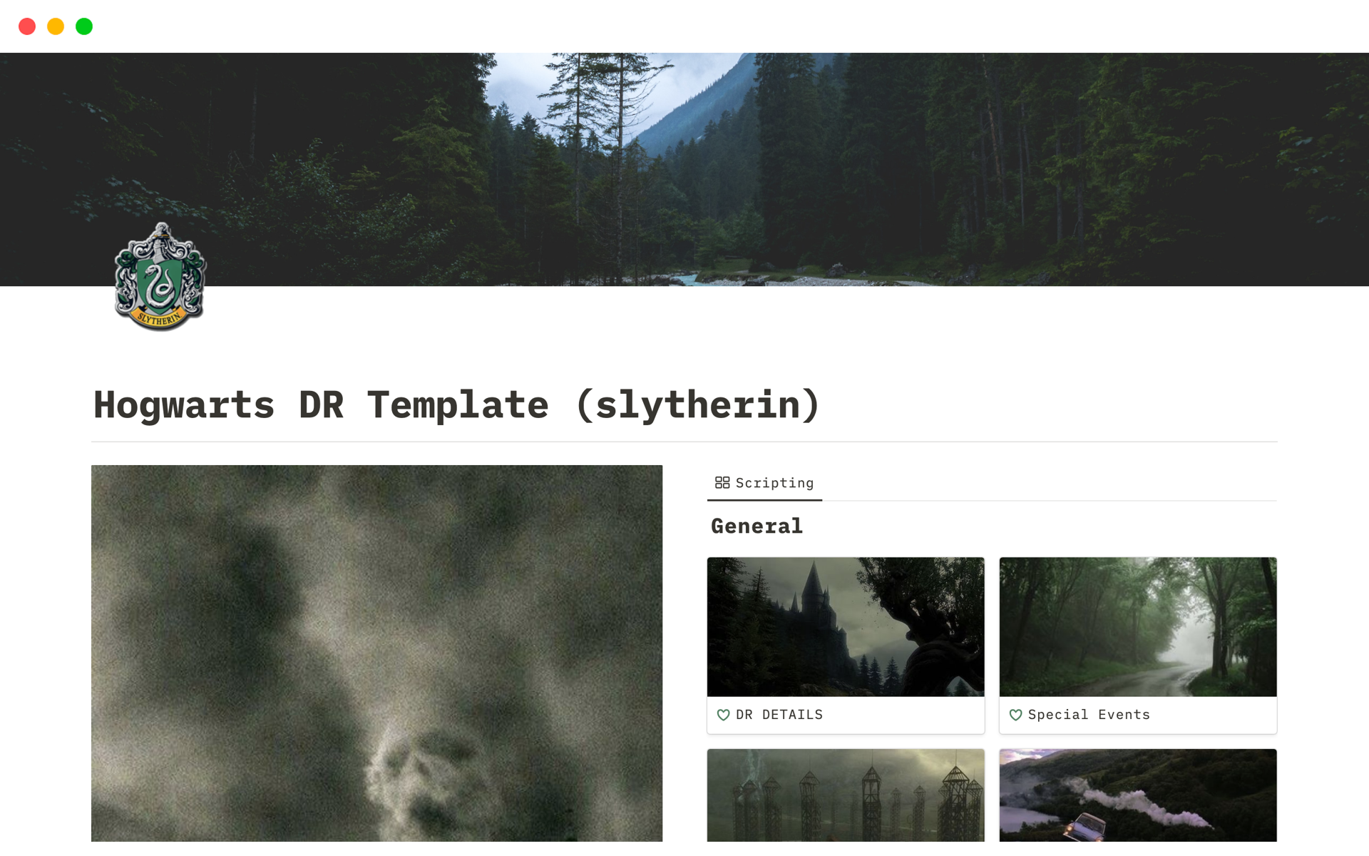 Hogwarts DR (hufflepuff) Template | Notion Marketplace