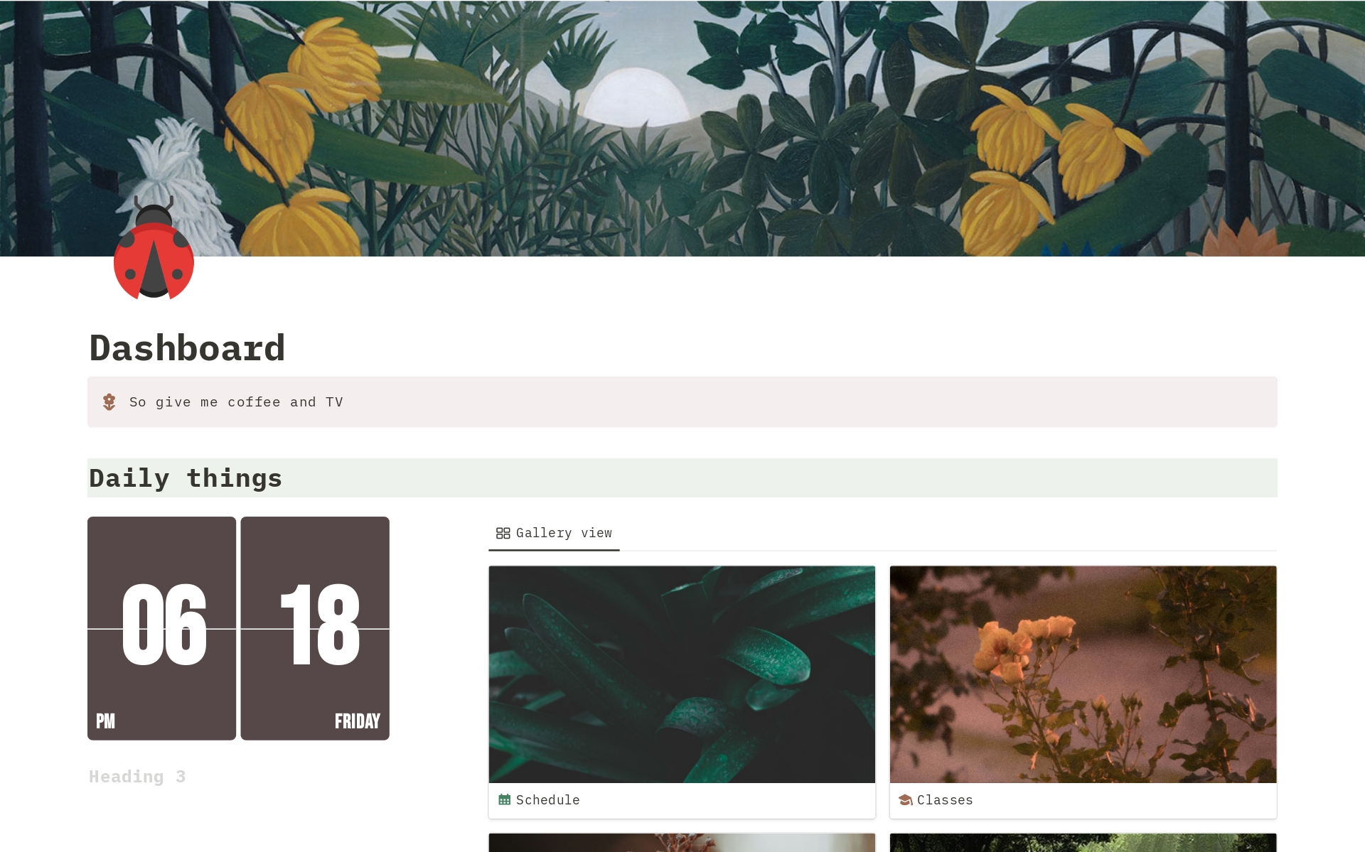 dashboard Template | Notion Marketplace