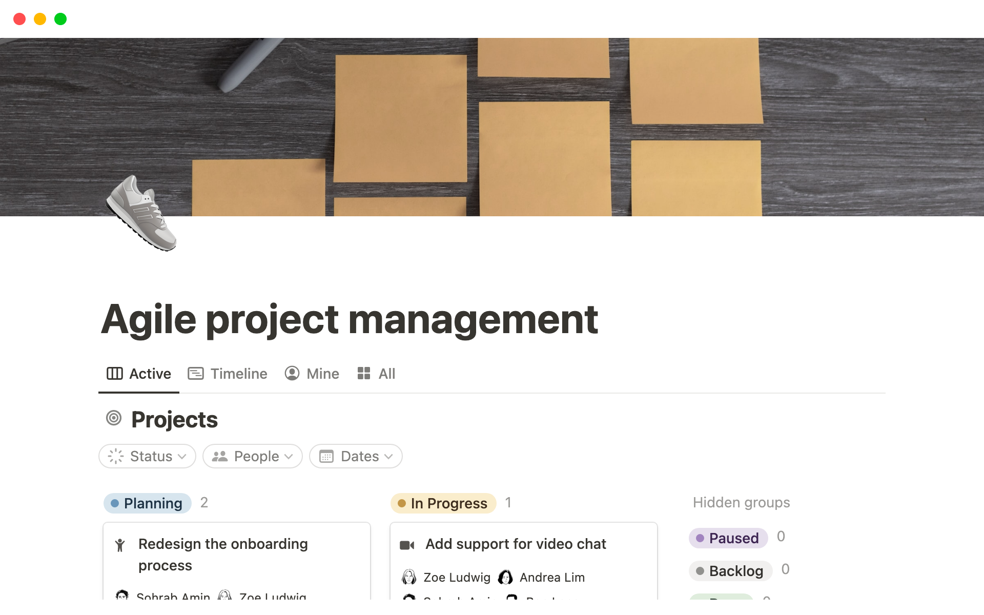 Boost Your Agile Project Management with Notion