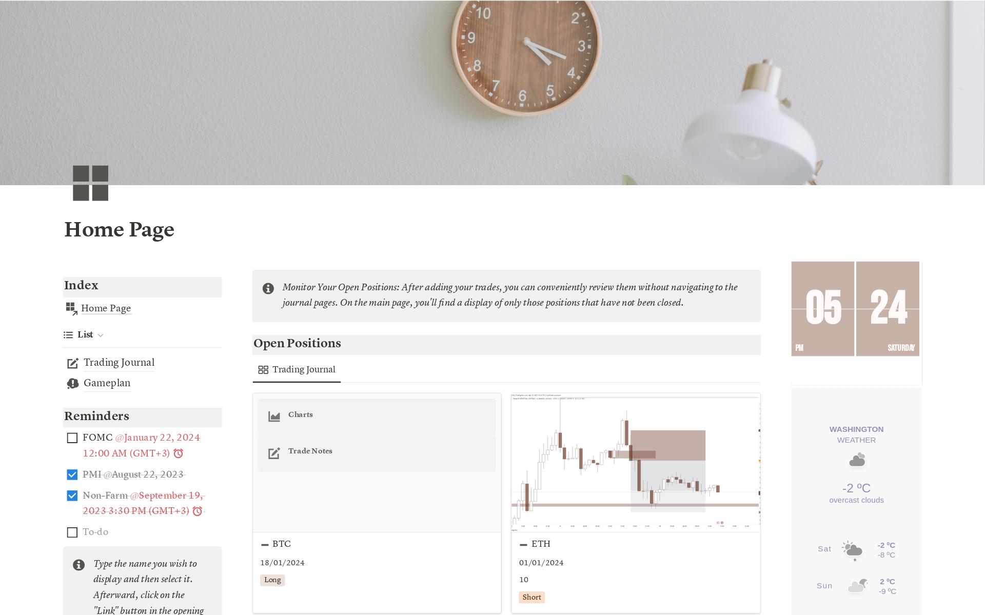 Yearly Trade Review Template | Notion Marketplace Yearly Trade Review Template | Notion Marketplace