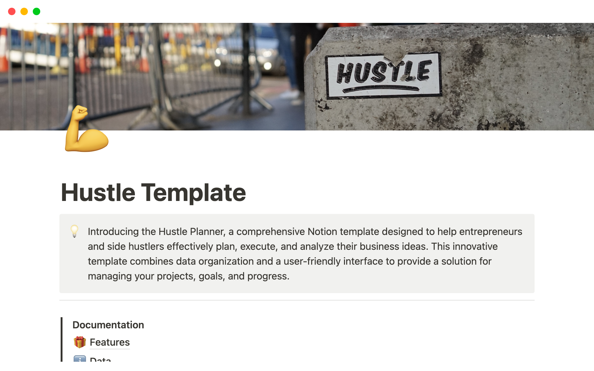 Side Hustle Launcher Template by Arvin Gopi | Notion Marketplace