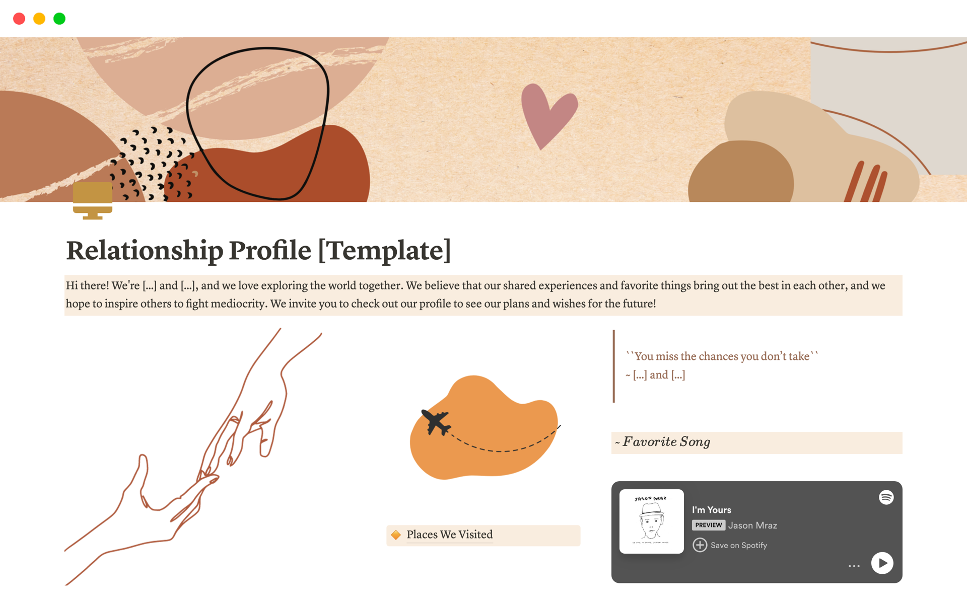 Polyamory For 3: Throuples Relationship Dashboard Template | Notion ...