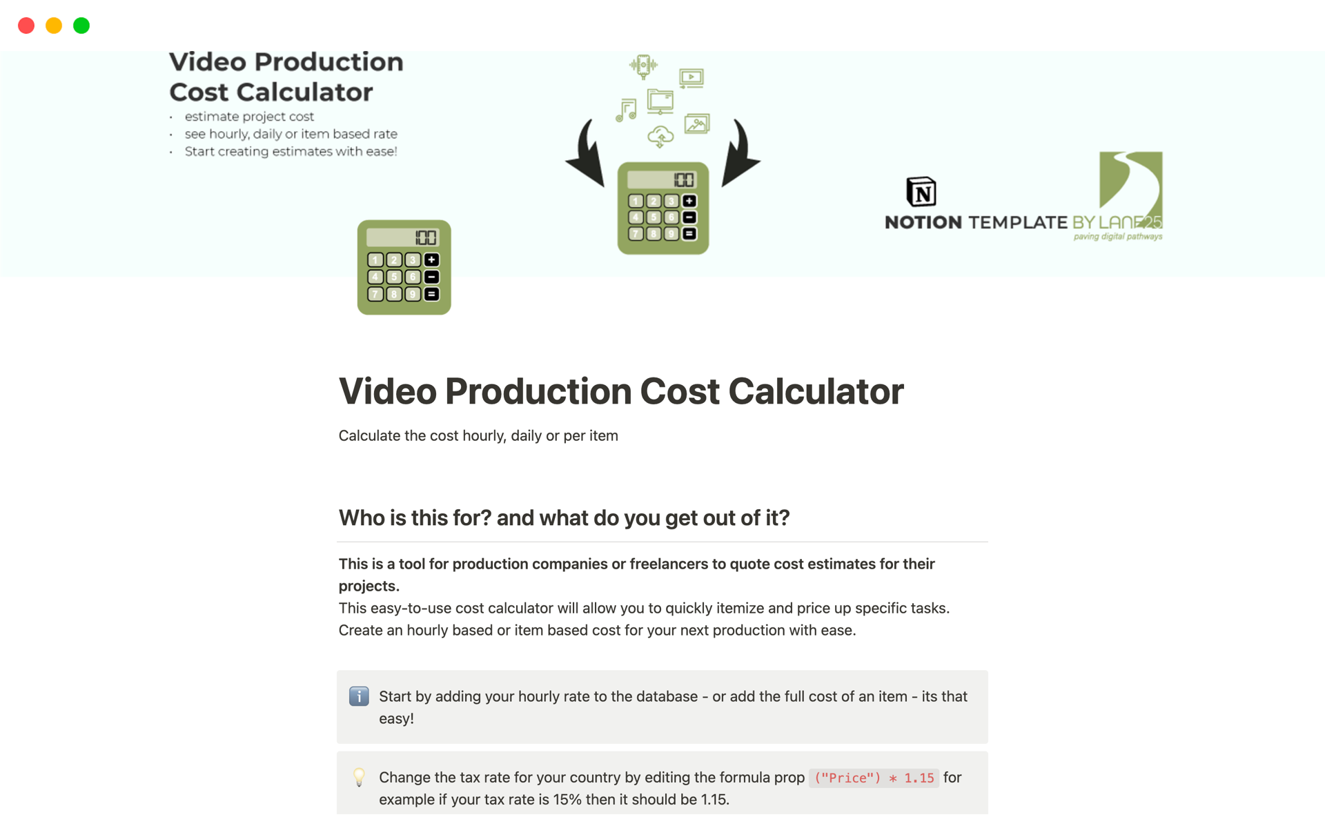 My Life Budget - Subscriptions Template | Notion Marketplace