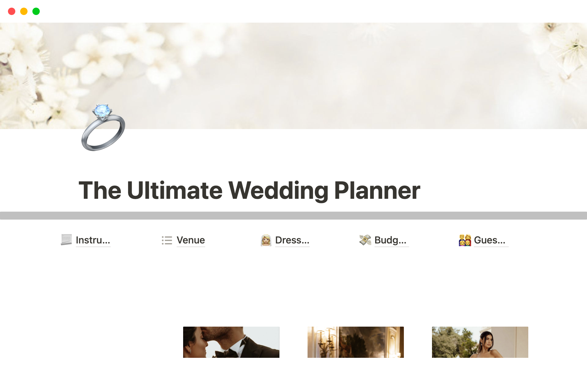 The Ultimate Wedding Planner Template | Notion Marketplace