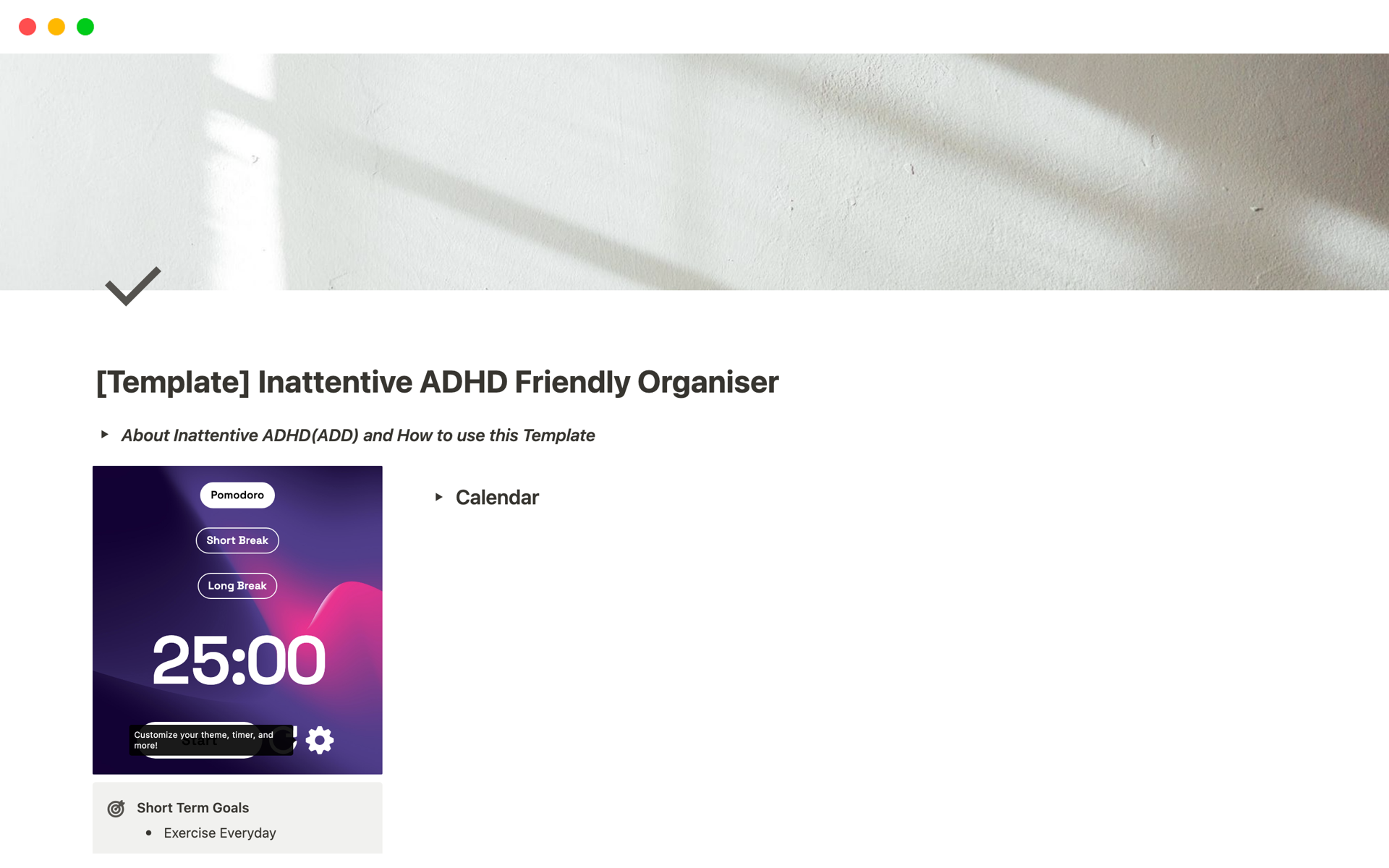 Inattentive ADHD(ADD) To Do List & Organiser Template by Meet me in ...