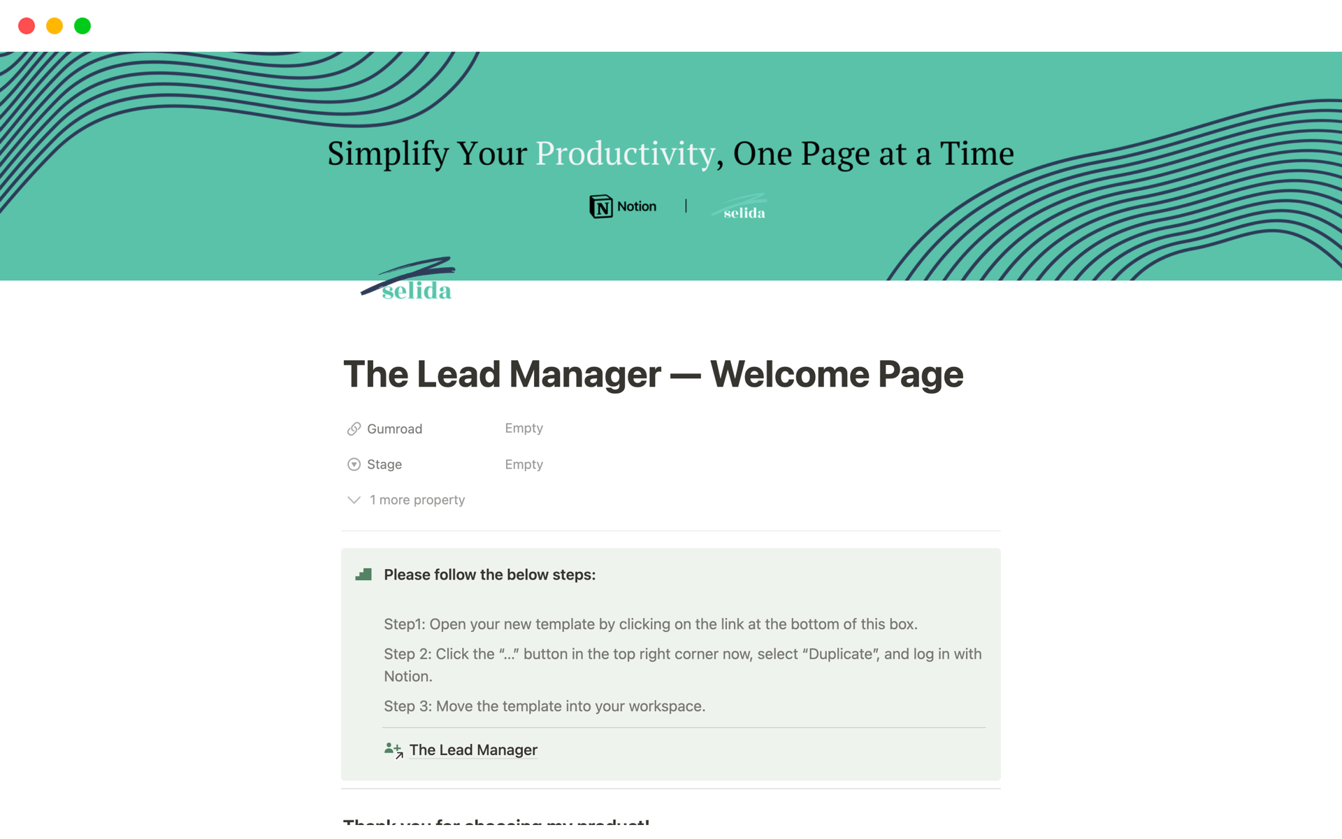 The Simple Project Manager Template | Notion Marketplace
