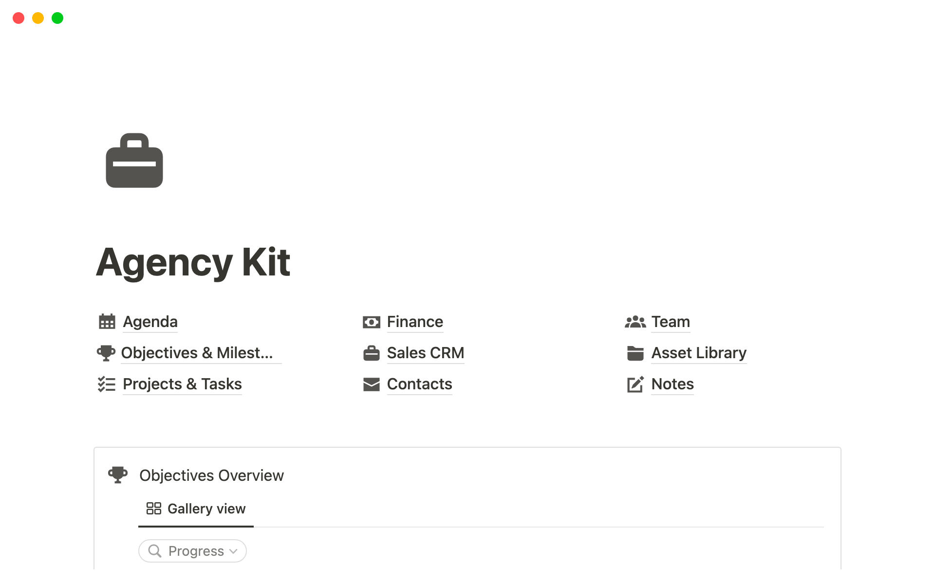 Agency OS | CRM & Business Planner Template | Notion Marketplace