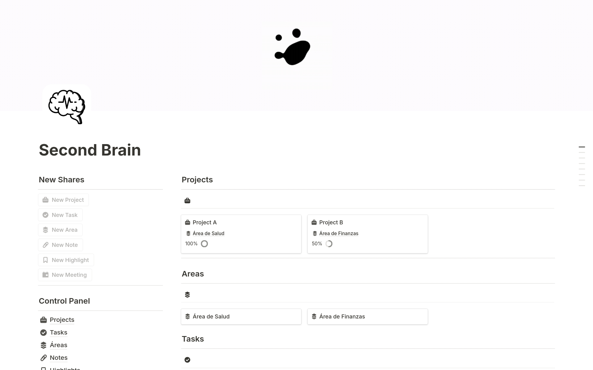 Second Brain Template | Notion Marketplace