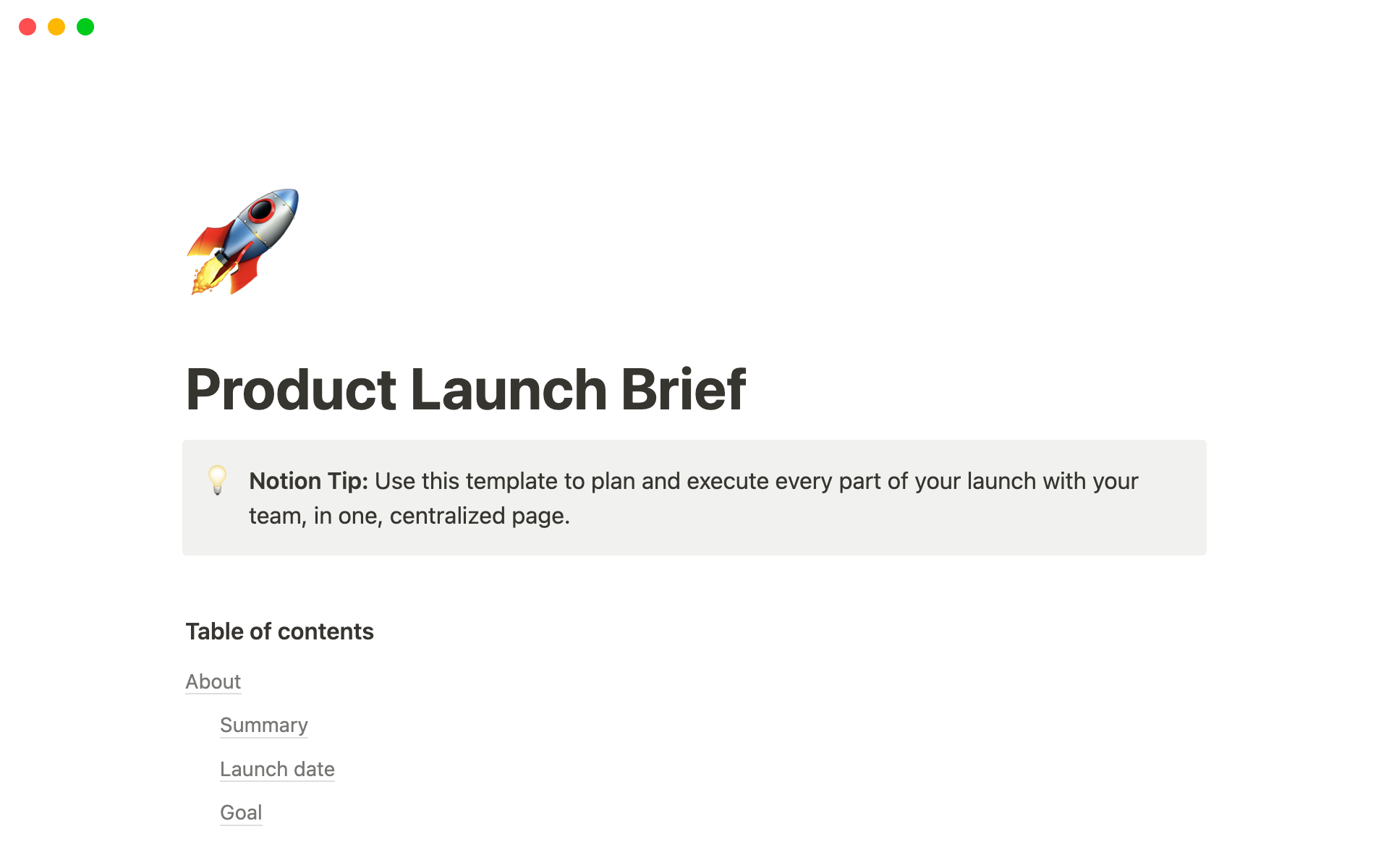 Best Product Launch Plan Templates for Digital Marketers | Notion ...